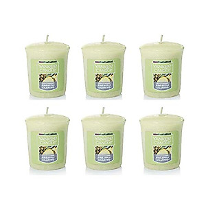 Yankee Candle Lot of 6 Pineapple Cilantro Votive Candles