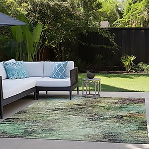 Addison Rugs Chantille ACN592 Beige 9' x 12' Indoor Outdoor Area Rug, Easy Clean, Machine Washable, Non Shedding, Bedroom, Living Room, Dining Room, Kitchen, Patio Rug