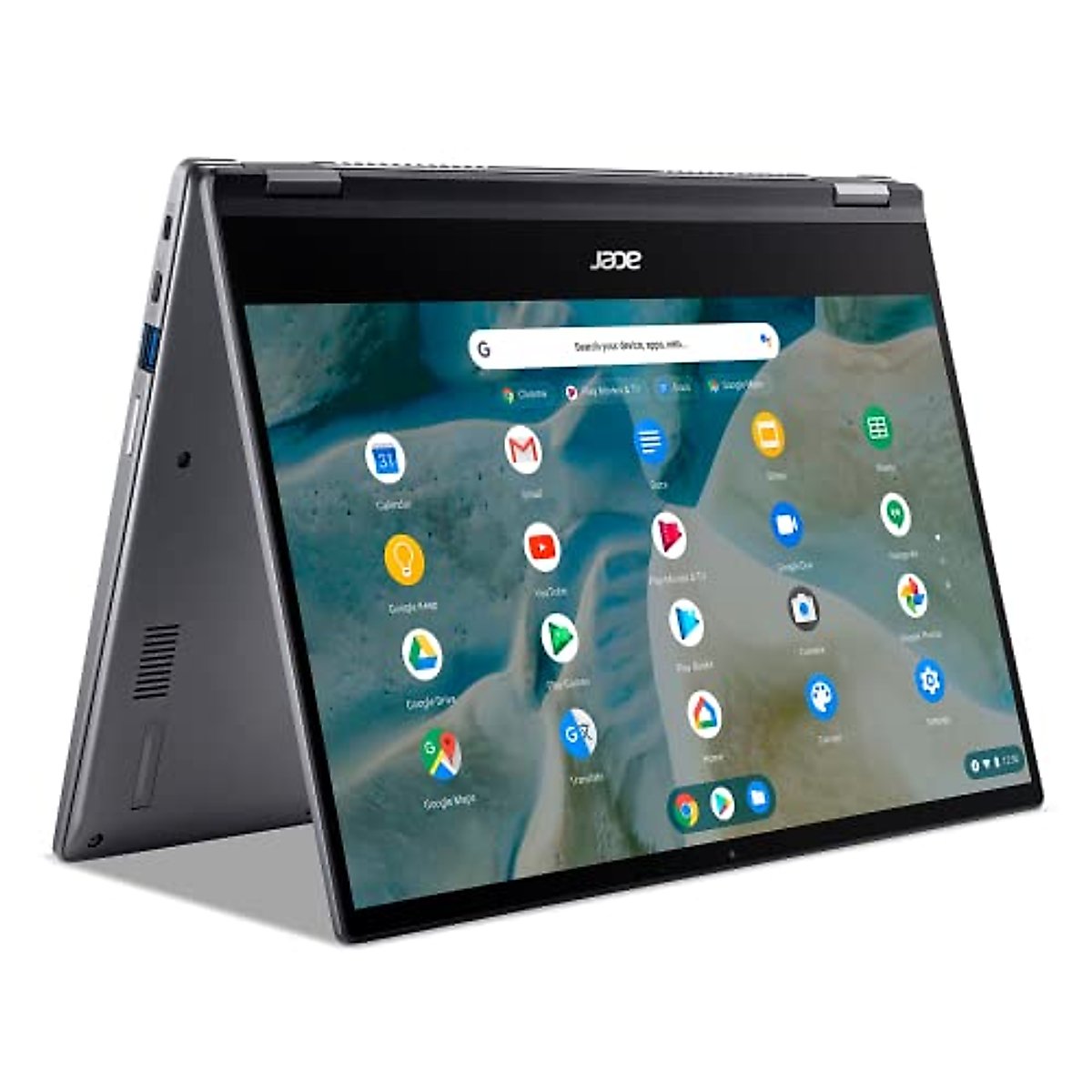 Acer Chromebook Enterprise Spin 514 Convertible Laptop | AMD Ryzen 5 3500C | 14" Full HD IPS Touch Display | 8GB DDR4 | 128GB SSD | microSD | Wi-Fi 5 | Backlit Keyboard | Chrome OS | CP514-1WH-R1H8