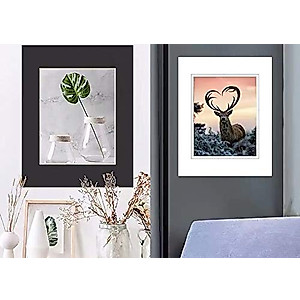 A Plus Max White 11x14 Mat Board For Picture Framing Pack of 20