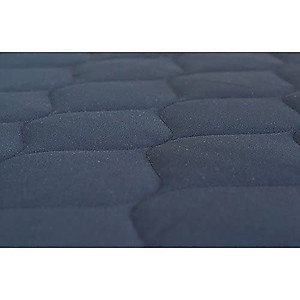 Value 6 Inch Thermobonded Polyester Filled Quilted Top Bunk Bed Mattress, Full, Navy, HP 716 (Navy, Full)