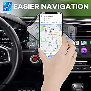 Quarble Air Vent Car Mount Holder Compatible with iPhone 14 13 12/Pro/Pro Max/Mini and Magsafe Case 360° Adjustable No Metal Plate Needed 2021 All New