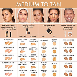 HUDA BEAUTY #FauxFilter Skin Finish Buildable Coverage Foundation Stick 330N Butter Pecan