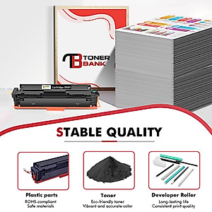 Toner Bank Compatible 054 Toner Cartridge Replacement for Canon 054H 054 CRG054H Color ImageCLASS MF644Cdw MF642Cdw LBP622Cdw MF641Cw MF644 MF642 High Yield Printer Black Ink 2-Pack