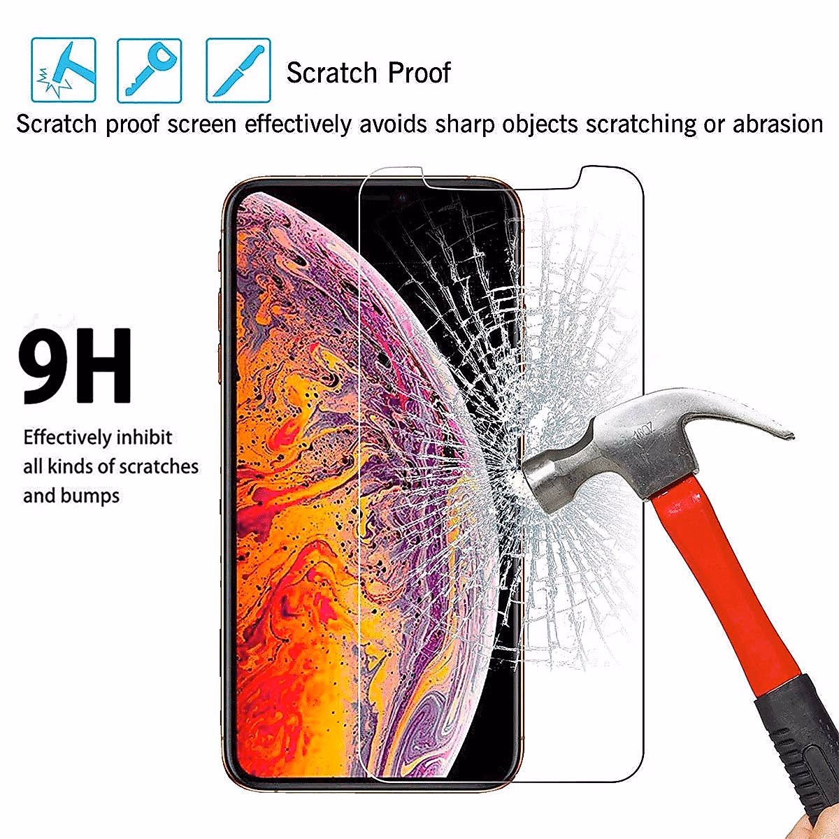 FZZSZS (3-Pack) Screen Protector for Oppo Reno 6 Pro+ 5G, Anti Scratch 9H Hardness Protective Film Premium HD Clarity Tempered Glass Friendly Designed for Oppo Reno 6 Pro+ 5G (6.55")