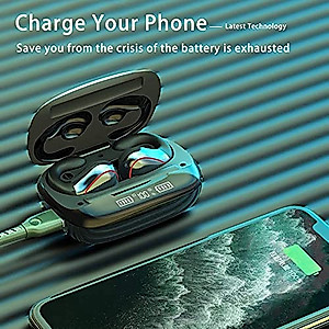 ESSONIO Open Ear Headphones air Conduction Headphones Bluetooth Workout Headphones Open Ear Earbuds for Sports Running Headphones Exercise Around Ear