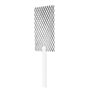 Platinized Anode, Rhodium Jewelry Plating Plater Tool Mesh with Handle, Mesh Platinized Anode Rhodium Palladium Platin Anode,Silver Plating for Jewelry
