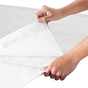 Whitmor Bedskirt Storage Organizer Clear