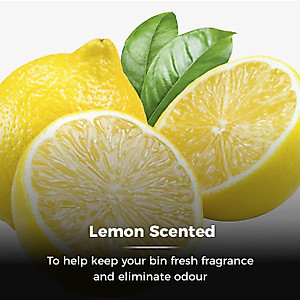 Tower T878002 25L Lemon Scented Bin Liners 20pc/Pack