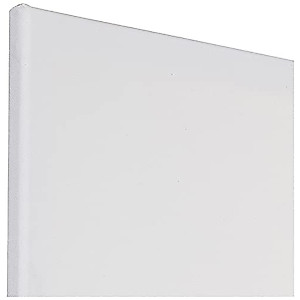 Sargent Art 16 x 20 inch Stretched Canvas, Pack of 10 Pieces, Blank White Canvases, Double Acrylic Titanium Priming, Perfect for Acrylic, Oil, and Art Projects, Acrylic Pouring & Wet Media