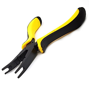 KIRO&SEEU Ball Link Plier RC Helicopter Plane Tool Ball Link Clamp Plier for RC Vehicles Curved Tip Bent Head Airplane Car Trex 450