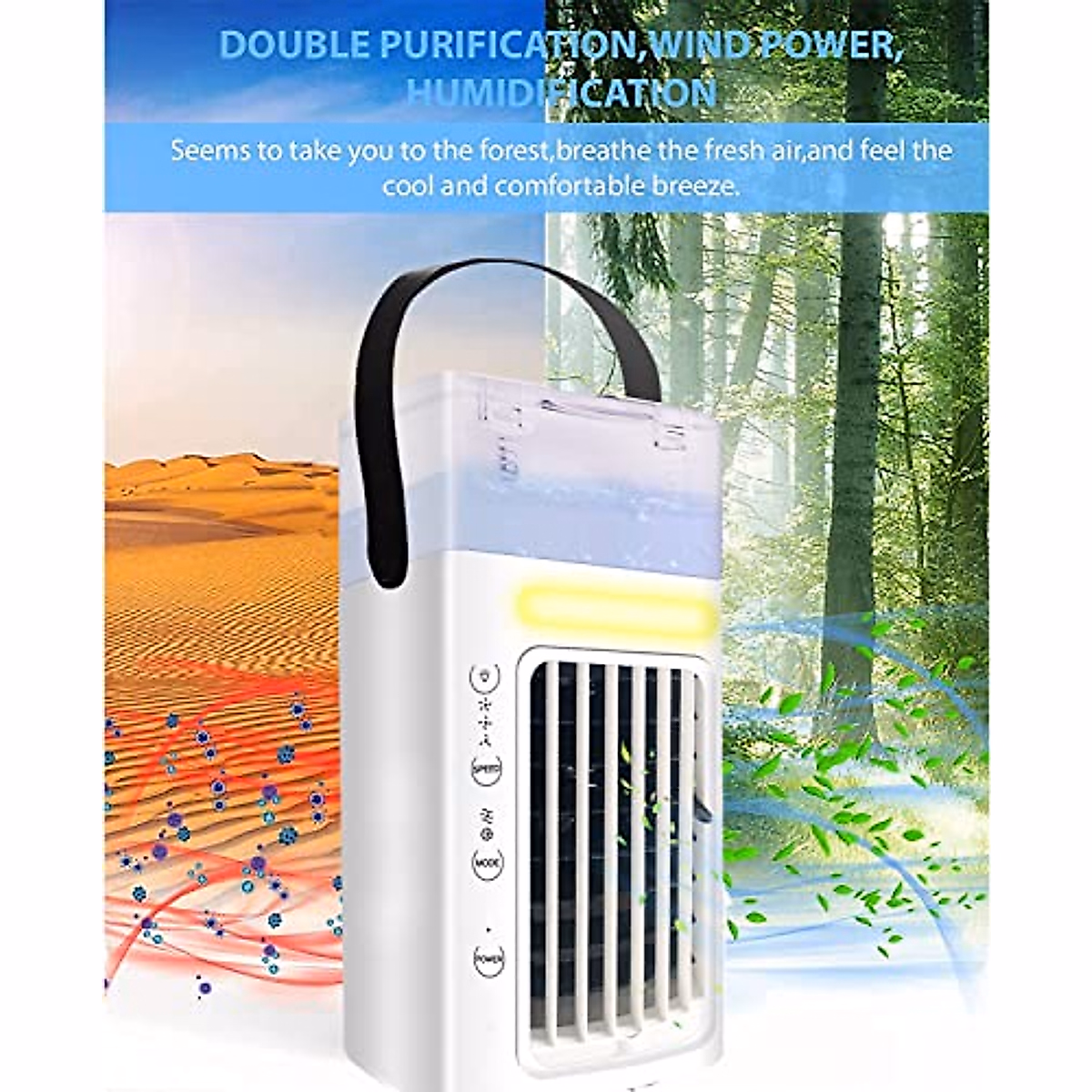 Portable Air Conditioner Fan - Stay Cool Anywhere