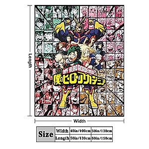 2PCs Blanket and Pillowcover Set, Super Soft Throw Blanket Micro Fleece Flannel Blanket Lightweight Blankets for Bed Sofa Couch 50x60 Inches