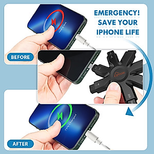 16 in 1 iPhone Cleaning Kit, Cleaning Kit with Portable Bag, iPhone Charging Port Cleaning Kit, Fix Unreliable Charging Connection, 2024 (Black)