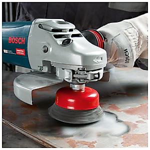 Bosch 2608622007 6 mm Shank Wire Wheel with 75 mm Crimped Wire