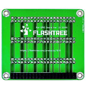 jujinglobal RPi GPIO Extension Module Breakout Board Compatible with Raspberry Pi 3/2 Pi Model B+ Zero
