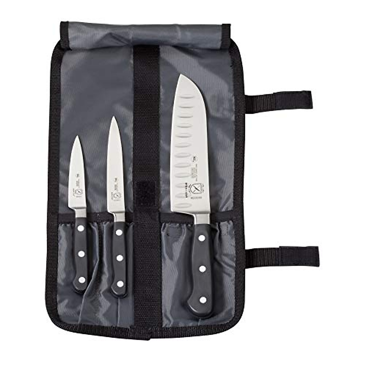 Mercer Culinary 4-Piece Forged Renaissance Starter Set,Black