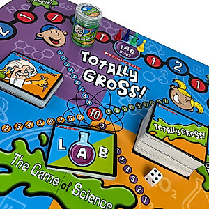 University Games | Scholastic Totally Gross Game of Science Including Real Slime, for 2 to 4 Players Ages 6 and Up