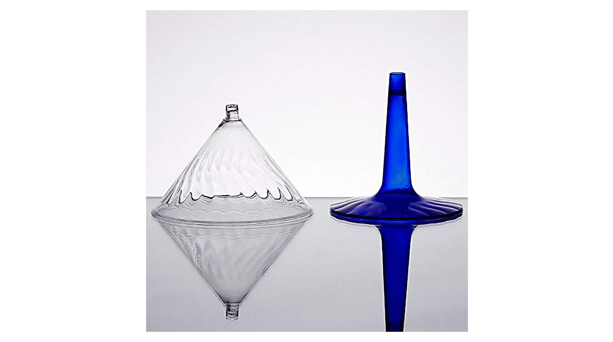 Fineline Flairware 12-Piece Martini Glass Set - Blue, 6 oz