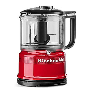 KitchenAid Queen of Hearts Food Chopper KFC3516QHSD, 3.5 Cup, Passion Red