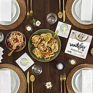 Vanity Fair Entertain Classic Napkins 2 pack (40 ct)
