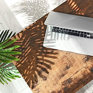 Function Home 54 Inch L-Shaped Computer Desk, Corner Desk with Reversible Storage Shelves, PC Work Desk Workstation for Home, Office