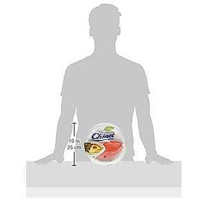 Chinet Classic White, Round All Occasion Fiber Plates, 8.75 Inch, 72 Count