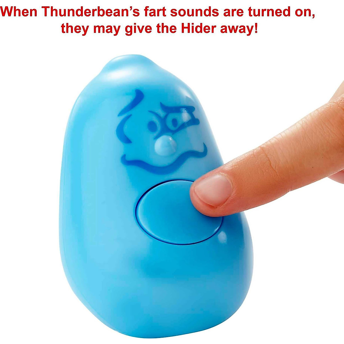 Mattel Games Fart and Go Seek Kids Game, Indoor & Outdoor Hide & Find Activity Game with Electronic Farting Beans