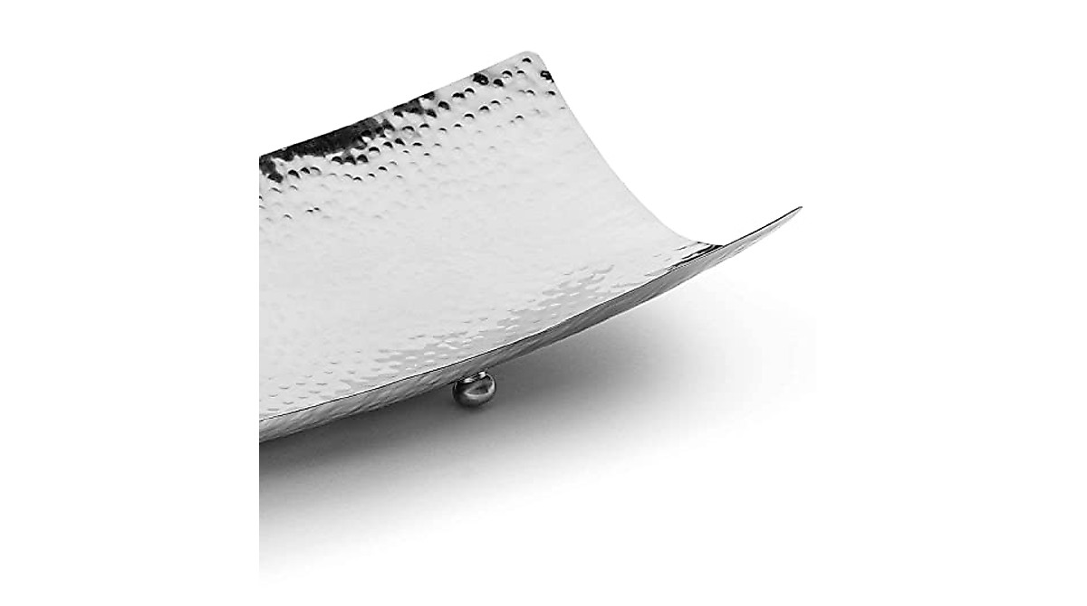 Colleta Home Stainless Steel Serving Tray - Stylish & Functional