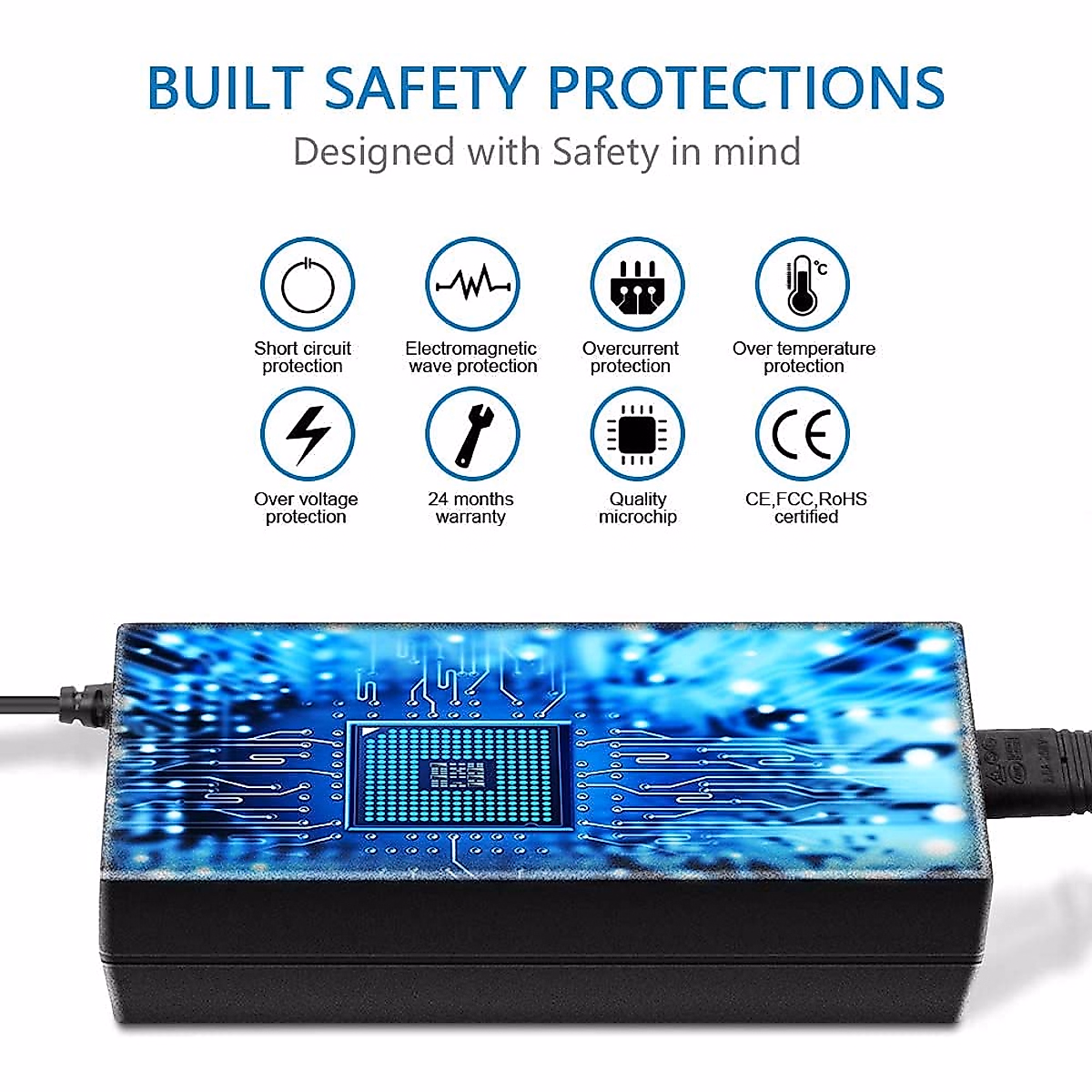 Marg AC Adapter for Acer LED Monitor ADS-40SG-19-3 19032G HOIOTO HOOTO ADS40SG193 19032G ADS-40SG-19-319032G Acer LED LCD Monitor