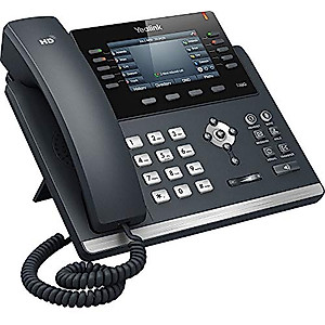 Yealink SIP-T42G Ultra-Elegant Gigabit 12-Line IP Phone (Renewed)