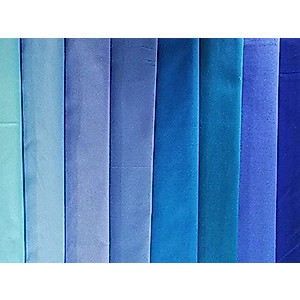 50pcs 12 x 12 inch Multicolor Cotton Fabric Bundle Squares for Quilting Sewing, Precut Fabric Squares for Craft Patchwork