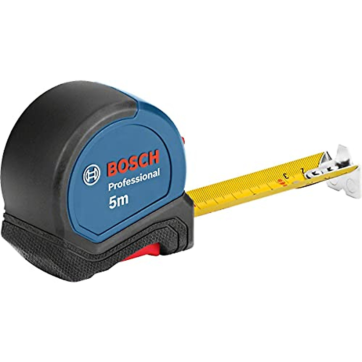 Bosch Professional 1600A016BH Tape Measure (Length: 5 m, Width: 27 mm, in Blister Packaging)