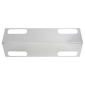 4-Pack BBQ Grill Heat Shield Plate Tent Replacement Parts for Ducane Affinity 4200 - Compatible Barbeque Stainless Steel Flame Tamer, Flavorizer Bar, Vaporizer Bar, Burner Cover 15 3/8"