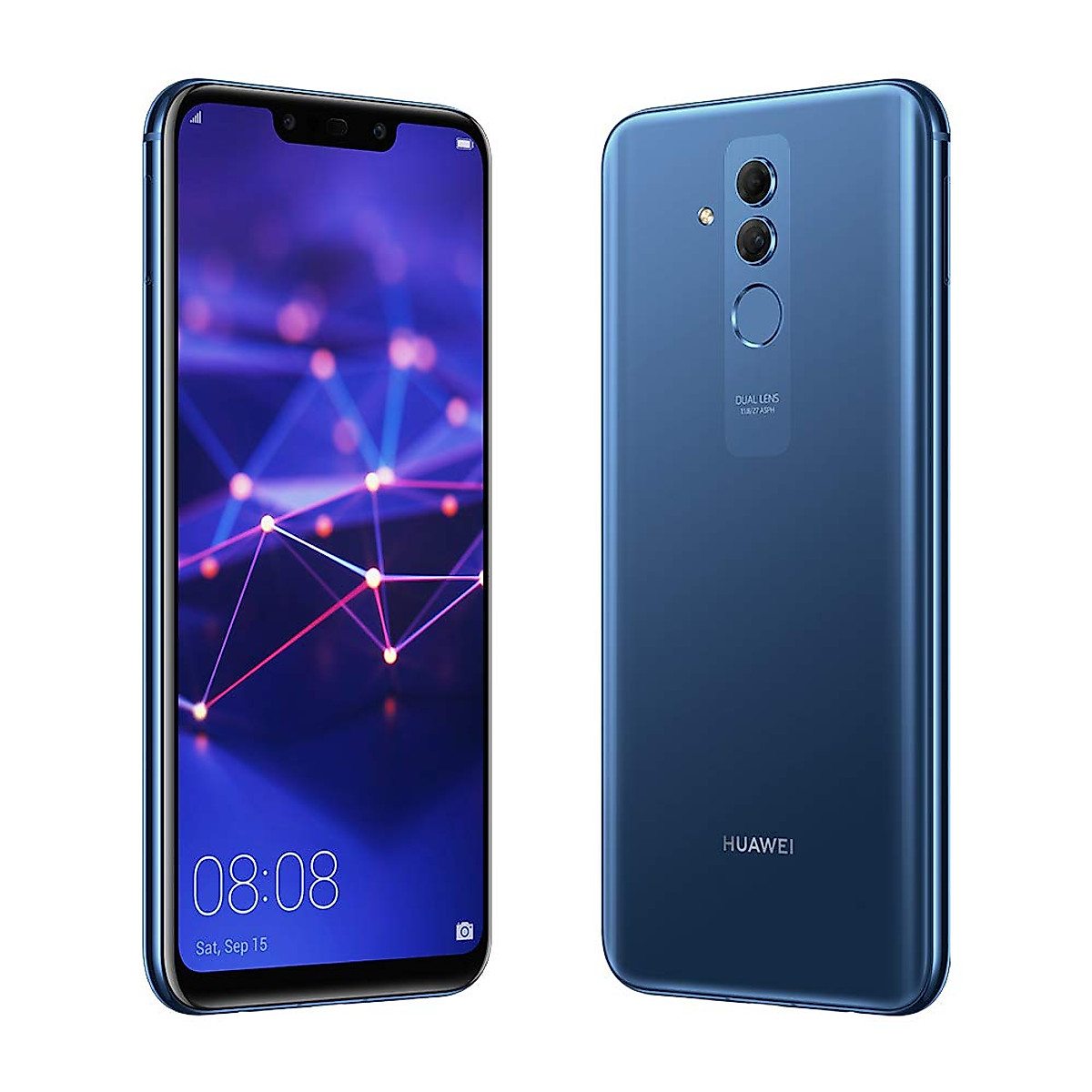 Huawei Mate 20 Lite SNE-LX3 64GB (Factory Unlocked) 6.3" FHD (International Version) (Sapphire Blue)