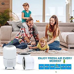 RichBring 2-Pack HEPA Air Purifier Replacement Filter Compatible with Tredy TD-1500 & TD-1500BM