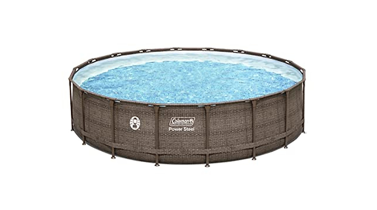 Coleman 18' x 48'' Power Steel Pool - Easy Assembly & Durable Fun