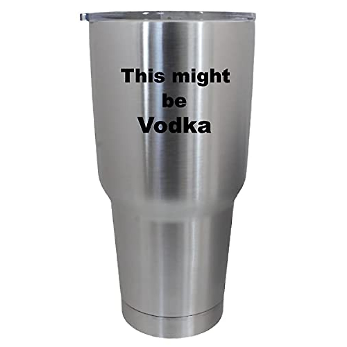 Cups drinkware tumbler sticker - This might be Vodka - funny sticker decal
