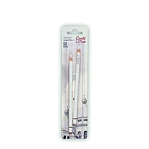 Conté à Paris 2 Count Pastel Pencils, White