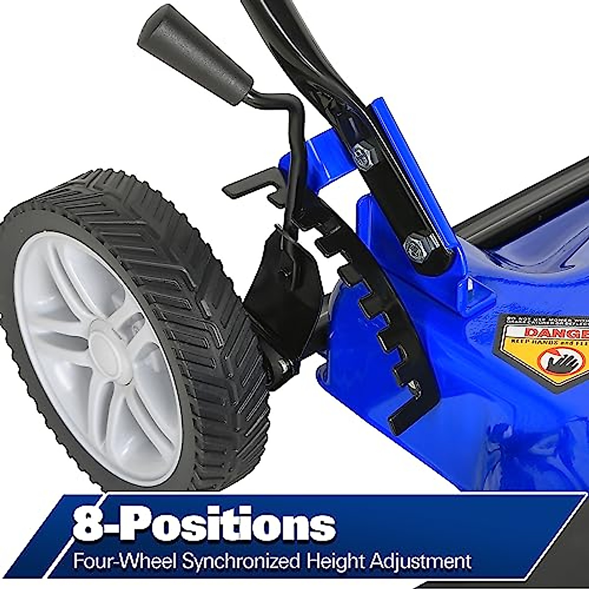 BILT HARD Gas Lawn Mower 20 inch, 2 in 1 170cc 4-Stroke OHV Engine Cordless Lawnmower, 8 Adjustable Cutting Heights Push Mowers for Lawn, Yard and Garden