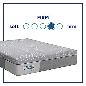 Sealy Posturepedic Hybrid Lacey Firm Feel Mattress and 9-Inch Foundation, Full