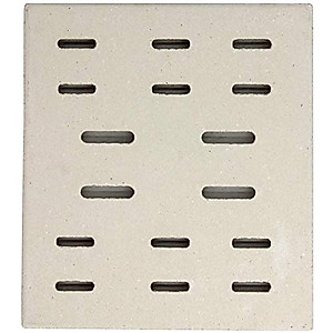 Homesicker Replacement Ceramic Radiant Flame Tamer, Heat Plate for Bakers and Chefs, SAMS & Turbo, Fiesta, Grand Hall Y0005XC, Member's Mark Gas Grill Models