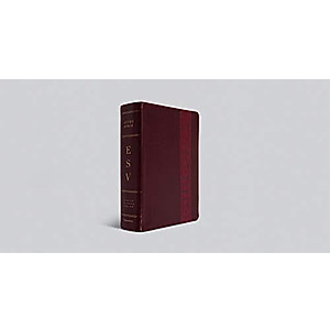 ESV Study Bible, Large Print (TruTone, Mahogany, Trellis Design)