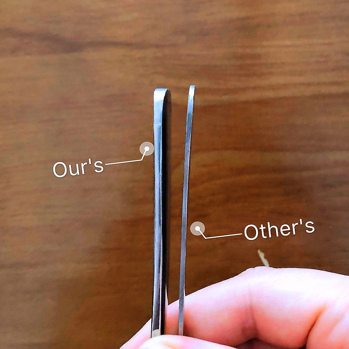 Soup Spoons 6-Pack 18/10 Stainless Steel Large and Heavy Duty Round Spoons Elegance Series 7 Inch Long 1.9 Ounces Weight by IRONX