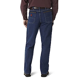 Wrangler Riggs Workwear mens Workhorse jeans, Antique Indigo, 35W x 32L US