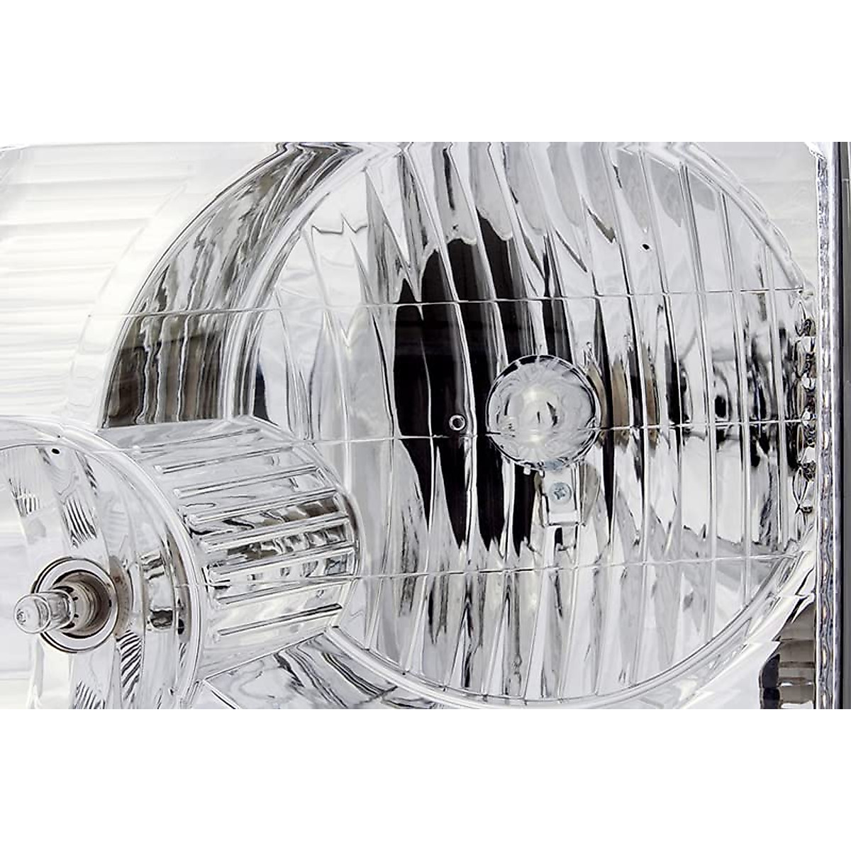 For Ford Explorer Headlights Lamps Set 2002 2003 2004 2005 Halogen Driver and Passenger Side