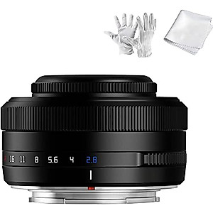 TTartisan 27mm F2.8 Autofocus Lens, Compatible with Fuji X-Mount Cameras XS10 X-A5 X-A7 X-M1 X-M2 X-E4 X-T1 X-T10 X-T2 X-T20 X-T3 X-T4 X-T100 X-T200 X-T30 X-Pro1 X-Pro2 X-Pro3 X-E1