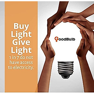 GoodBulb 70-Watt High Pressure Sodium HID Light Bulb | E26 Base ED17 ANSI Code S62 | 2000K Warm White Color | Clear Finish | 24000 Life Hours (Pack of 2 Bulbs)