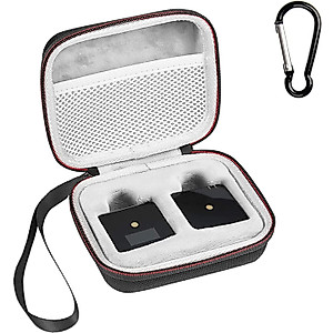 Case for Rode Wireless Go Microphone,Hard Shell Portable Shockproof Protective Wireless Microphone Case