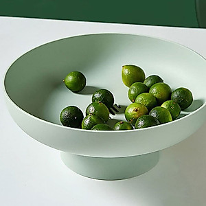 BESTonZON 2pcs Fruit Tray Wedding Accessories Cake Tray Wedding Cake Plates Decorative Pedestal Bowl Coffee Table Tray Plastic Wedding Cake Holder Party Dessert Stand Dessert Accessories Pp